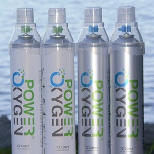 Power Oxygen 99.5% Pure Oxygen Portable Recreational Oxygen Can ...