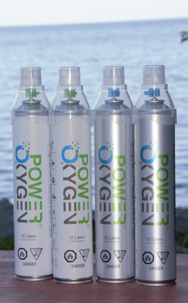 Power Oxygen 99.5% Pure Oxygen Portable Recreational Oxygen - Etsy