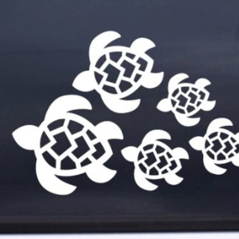 Sea Turtle Decal - Etsy