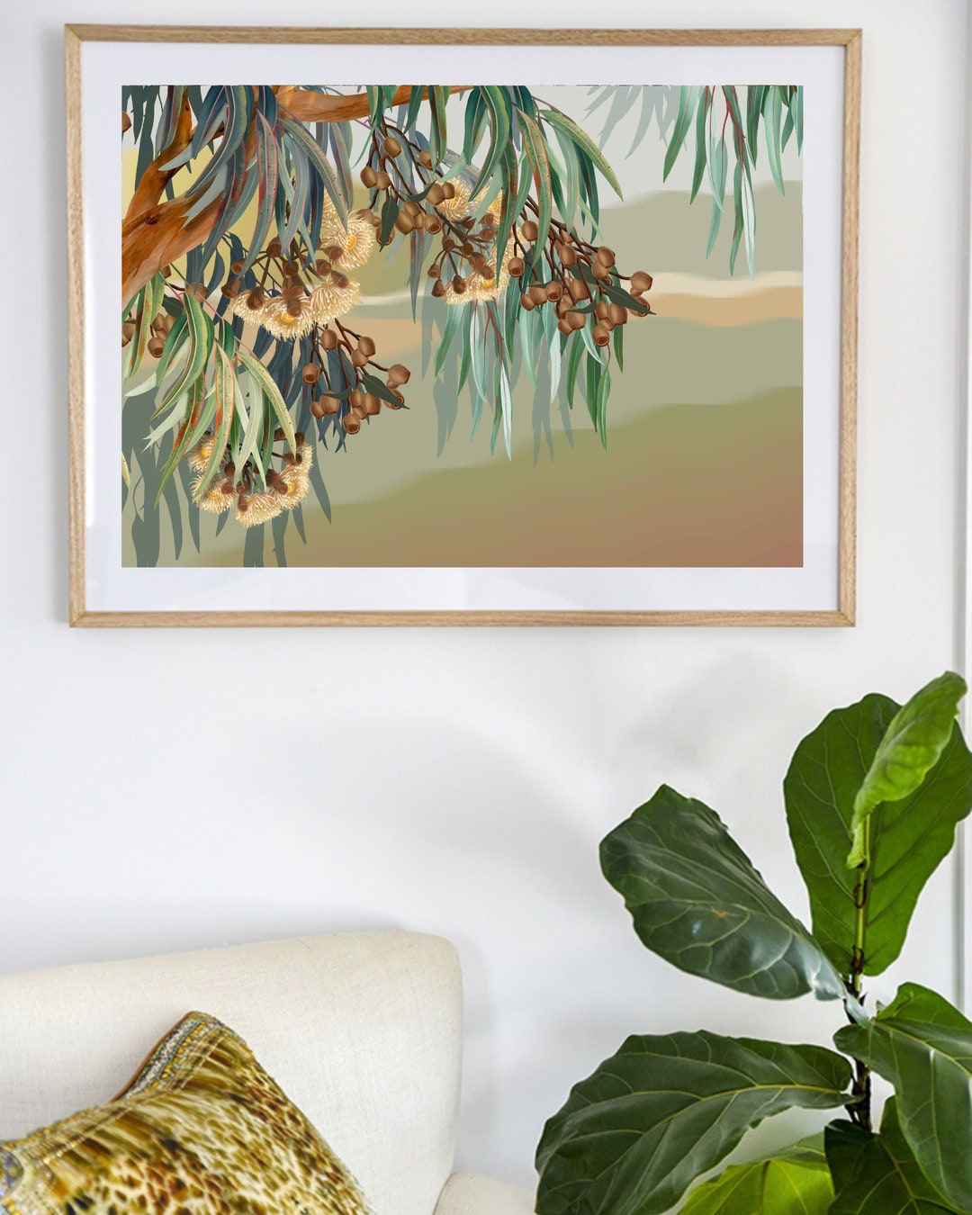 Australian Native Art, DIGITAL DOWNLOAD, Nature Artwork, Eucalyptus ...