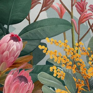 Botanical Wall Art Printcanvas Australian Bush Original - Etsy