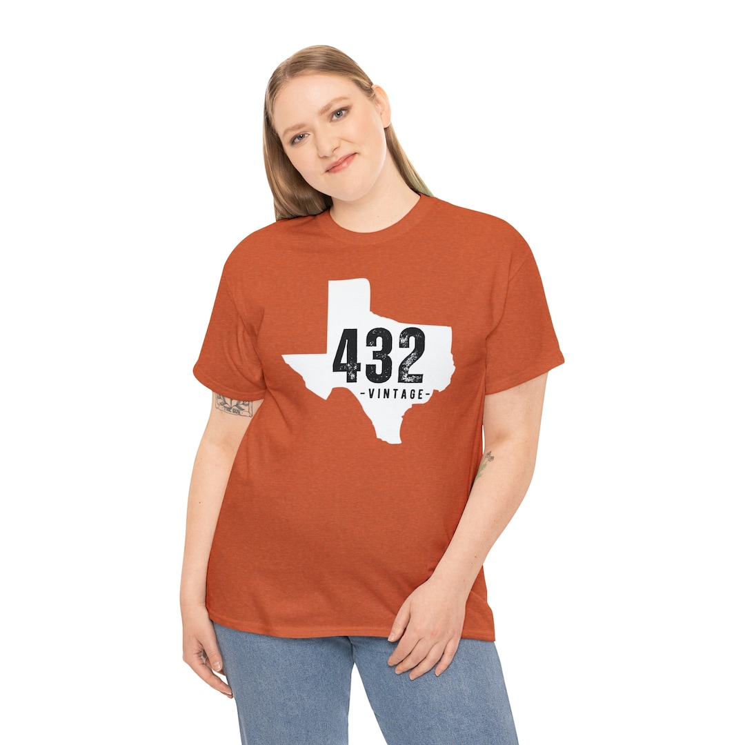 Texas Area Code 432 Shirt (8 Colors) - Etsy