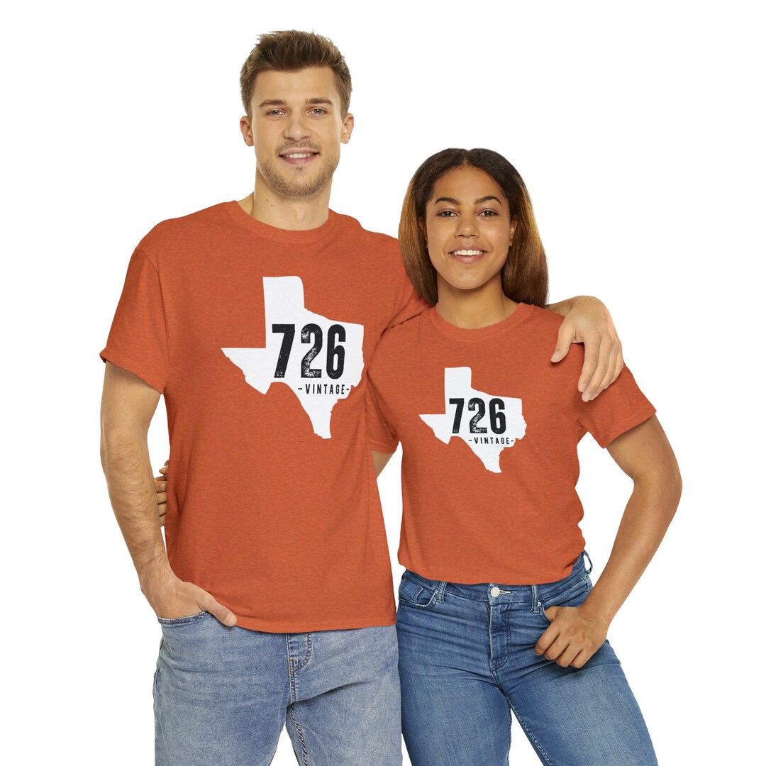 Texas Area Code 726 Shirt (8 Colors) - Etsy