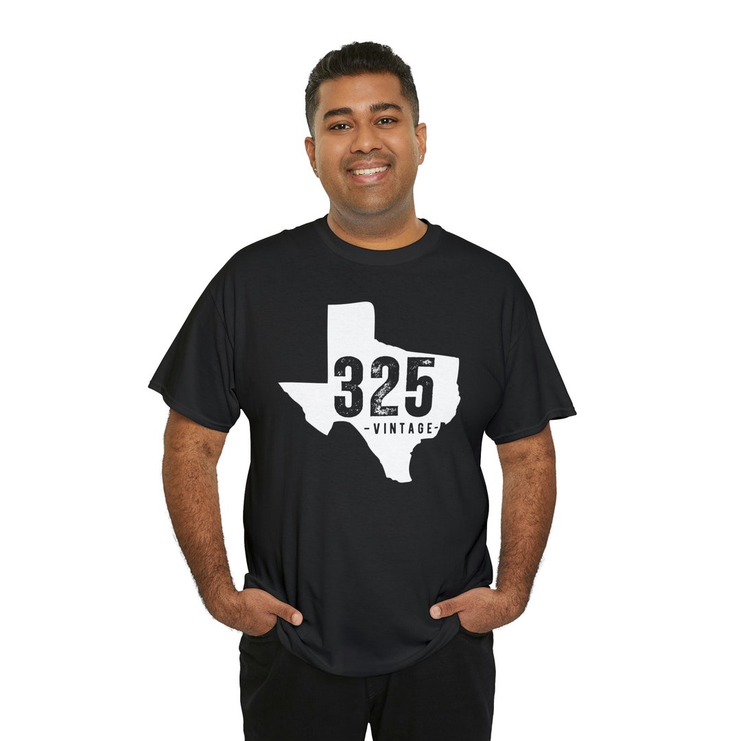 Texas Area Code 325 Shirt (8 Colors) - Etsy