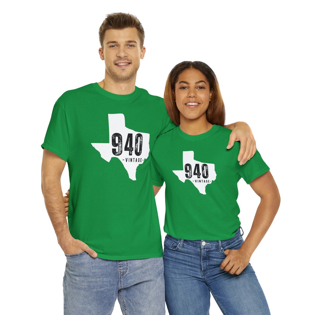 Texas Area Code 940 Shirt (8 Colors) - Etsy