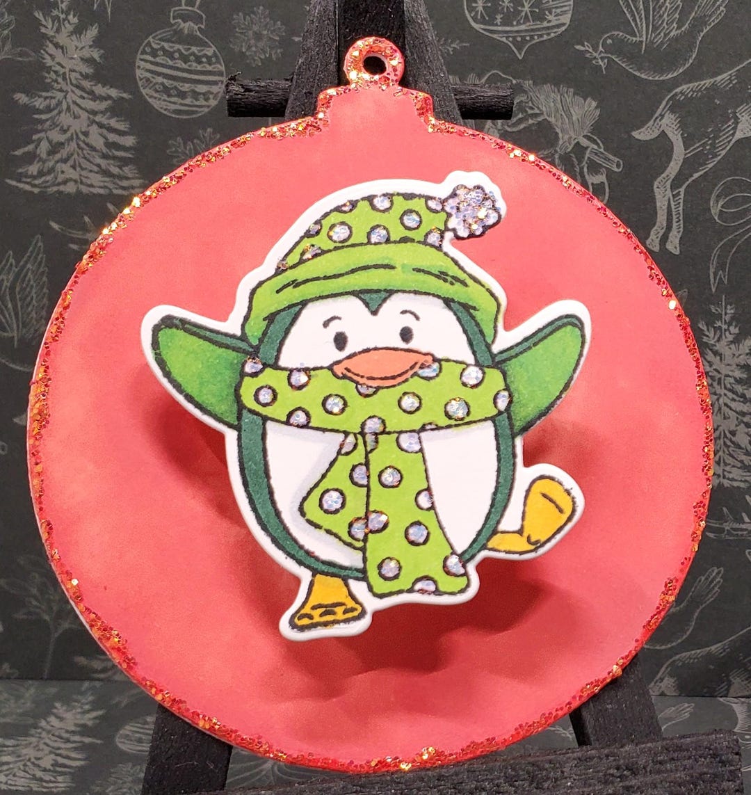 Handmade Bouncy Penguin Gift Tags or Ornaments - Set of 2 - Etsy