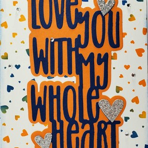 Seattle Seahawks Inspired Valentine Handmade Card, Sports Team Inspired ...
