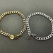 Dainty Double Chain Bracelet Gold Dual Chain Bracelet Minimalist ...