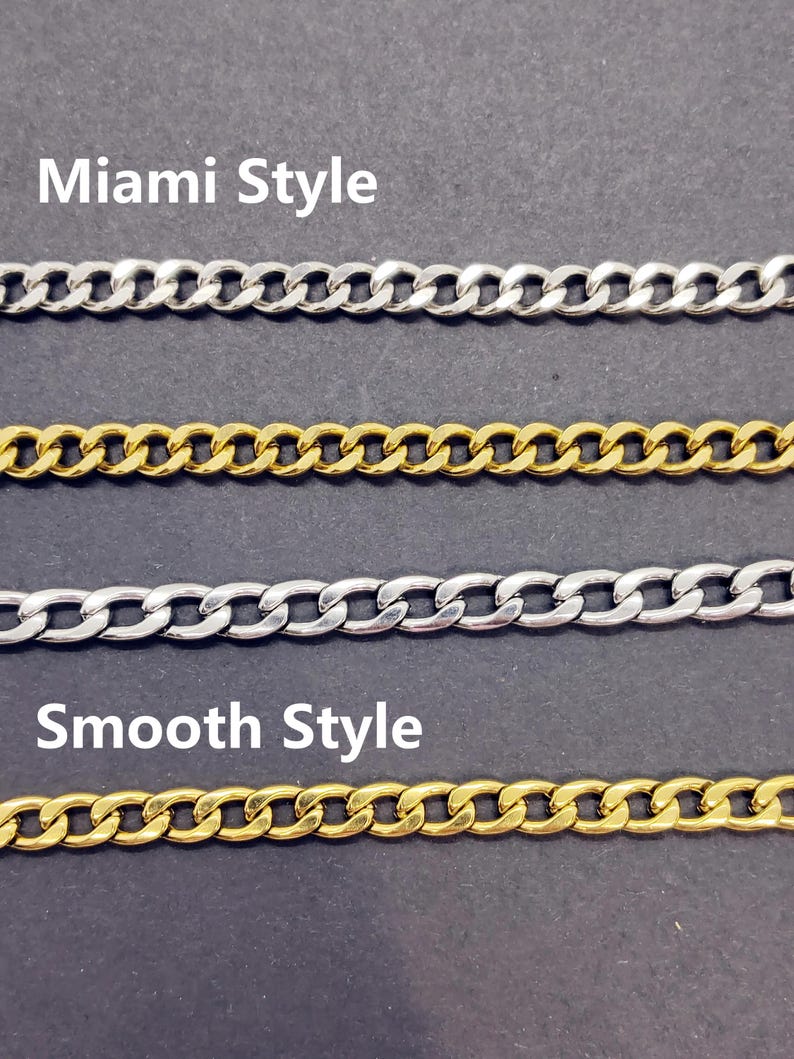 Personalized Cuban Link Chain Bracelet | Custom Clasp Engraving | Men ...