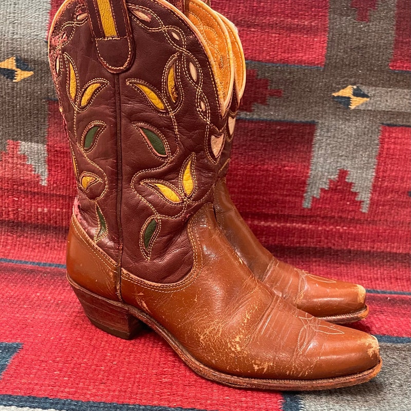 Inlay Boots - Etsy