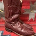 Ladies Vintage Burgundy/ Maroon / Wine / Bordeaux Justin Distressed ...