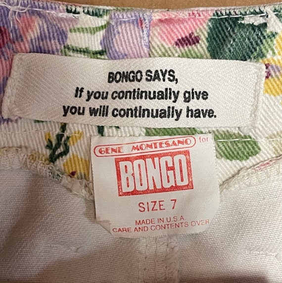 1980’s / 1990’s Vintage Bongo Made in USA Floral Den… - Gem