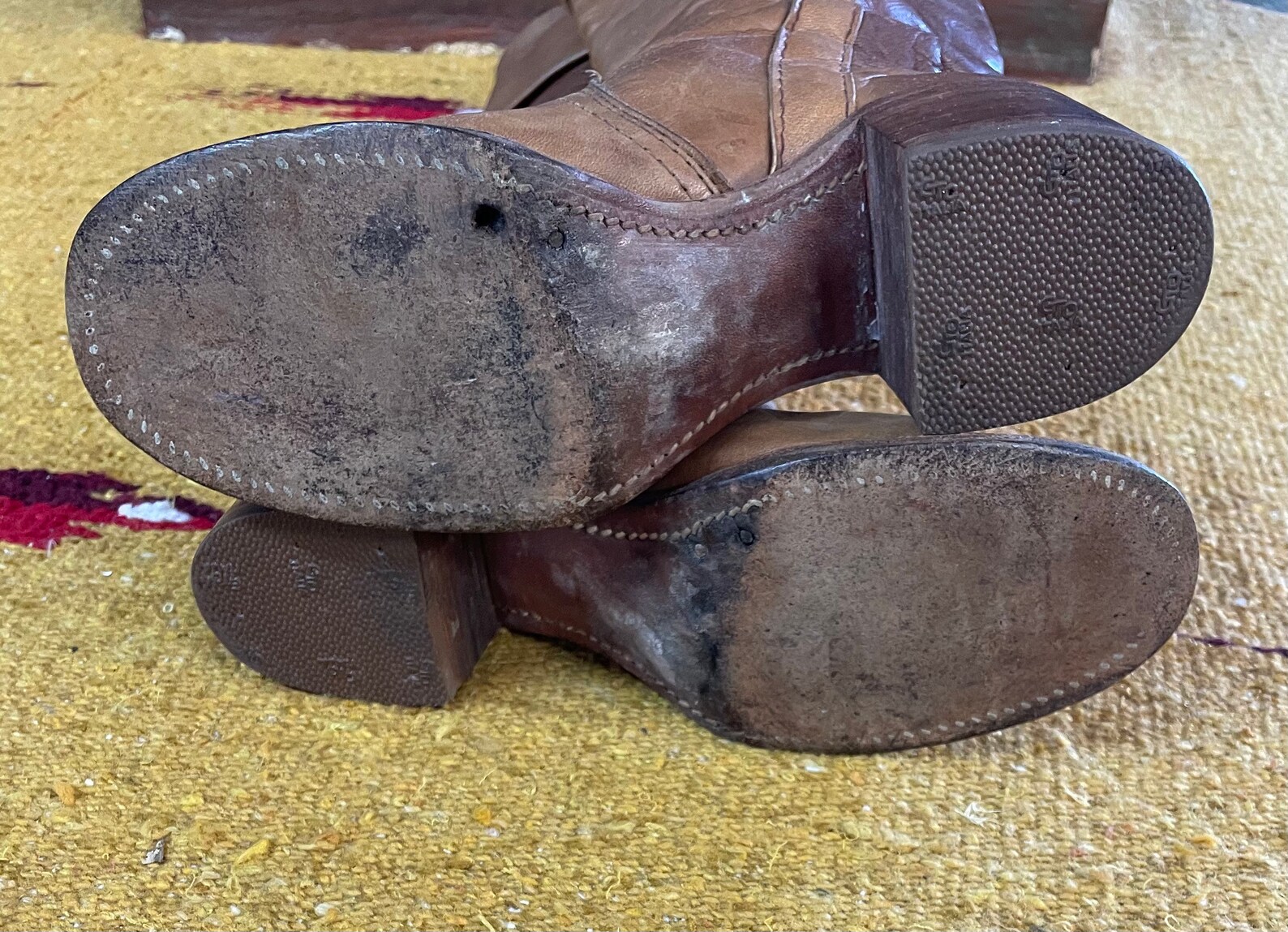 1970s Ladies Vintage FRYE Black Label Made in USA Distressed | Etsy