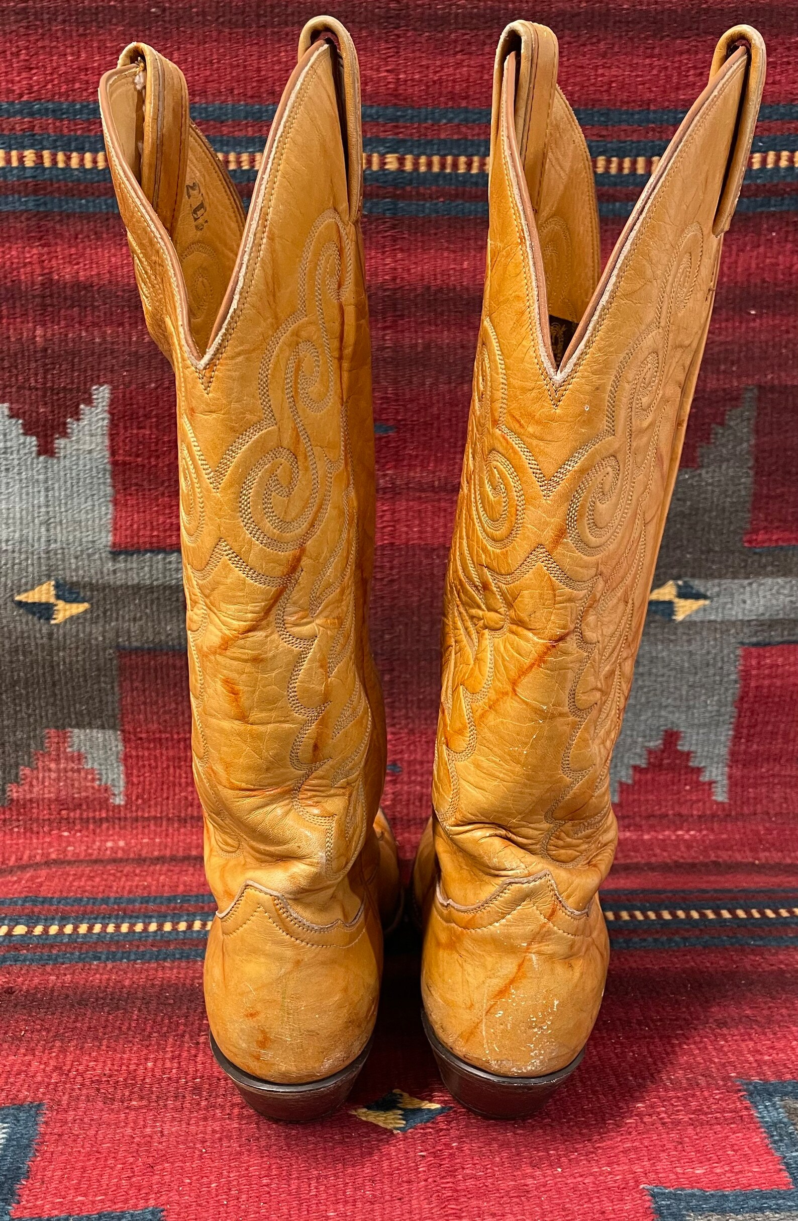 Tony Lama Black Label Vintage Butterscotch Broken-in and - Etsy