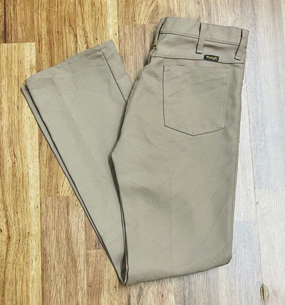 Made in USA Polyester Wrangler Boot Cut Pants Size 32 X 34 - Etsy