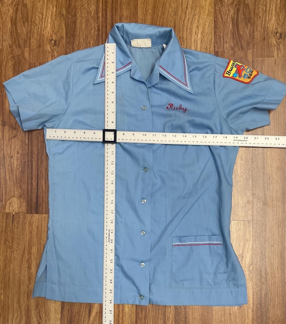 1970’s “Ruby” King Louie Ladies Vintage Bowling Shirt… - Gem