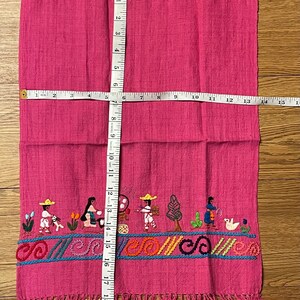 Vintage Hand Embroidered Indigenous Women Mexican North American Native ...