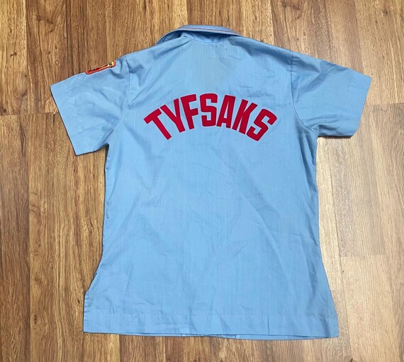 1970’s “Ruby” King Louie Ladies Vintage Bowling Shirt… - Gem