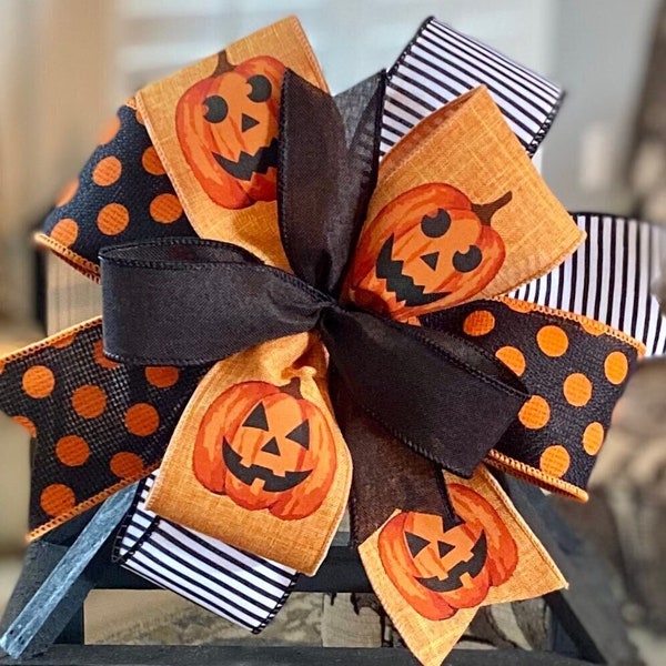 Buffalo Check Halloween Wreath Etsy