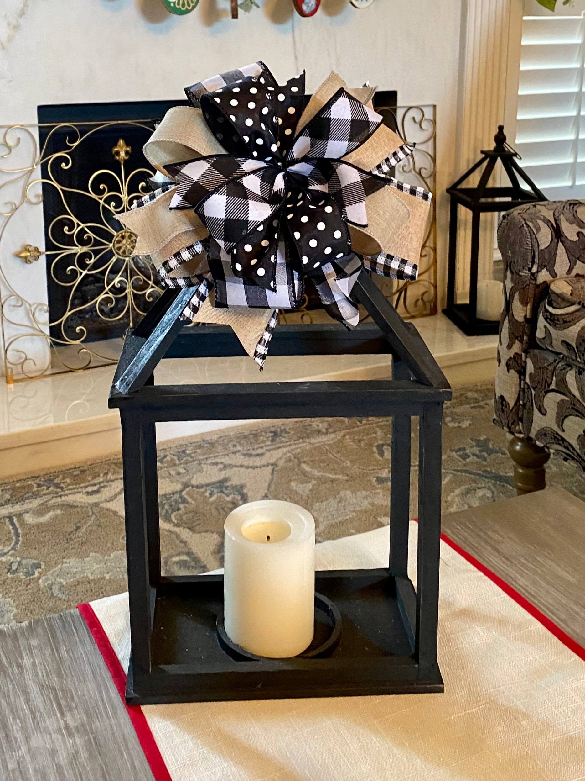 Everyday Lantern Bow Everyday Wreath Bow Decor Bow Everyday - Etsy