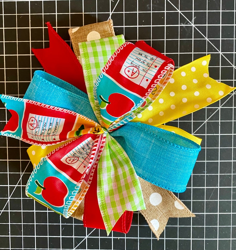 Teacher Door Hanger Teacher Sign Bow Package Bow Small Decor Bow Small ...