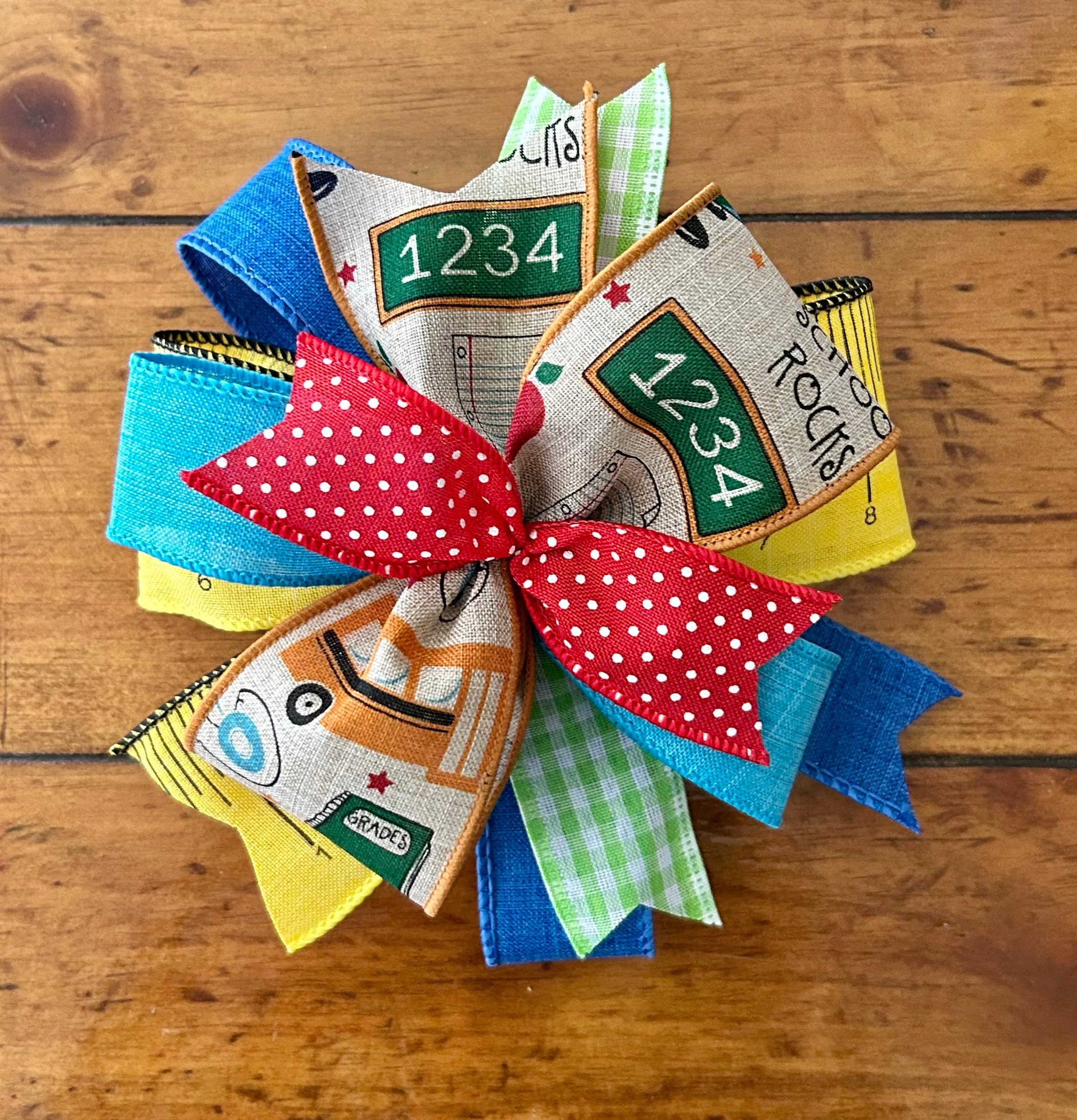 Teacher Door Hanger Teacher Sign Bow Package Bow Small Decor Bow Small ...