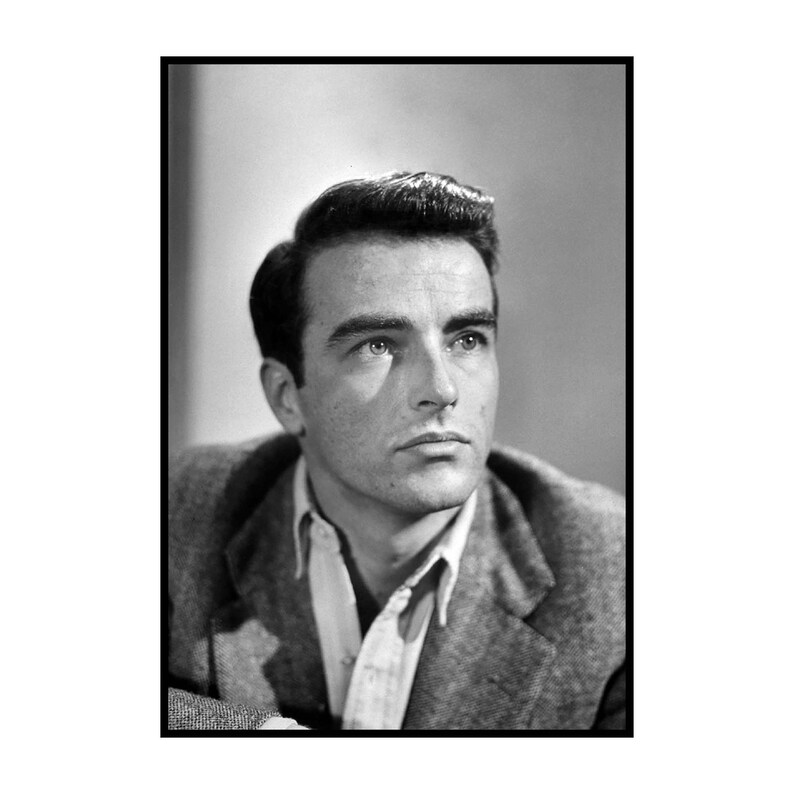 Montgomery Clift Poster Sized Wall Art Vintage High - Etsy