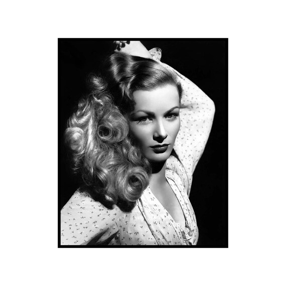 Veronica Lake Poster Sized Wall Art Vintage High Resolution - Etsy