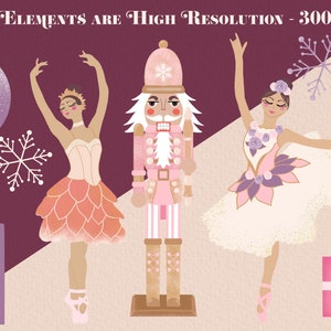 Sugarplum Nutcracker Clipart, Nutcracker Clipart, Christmas ...