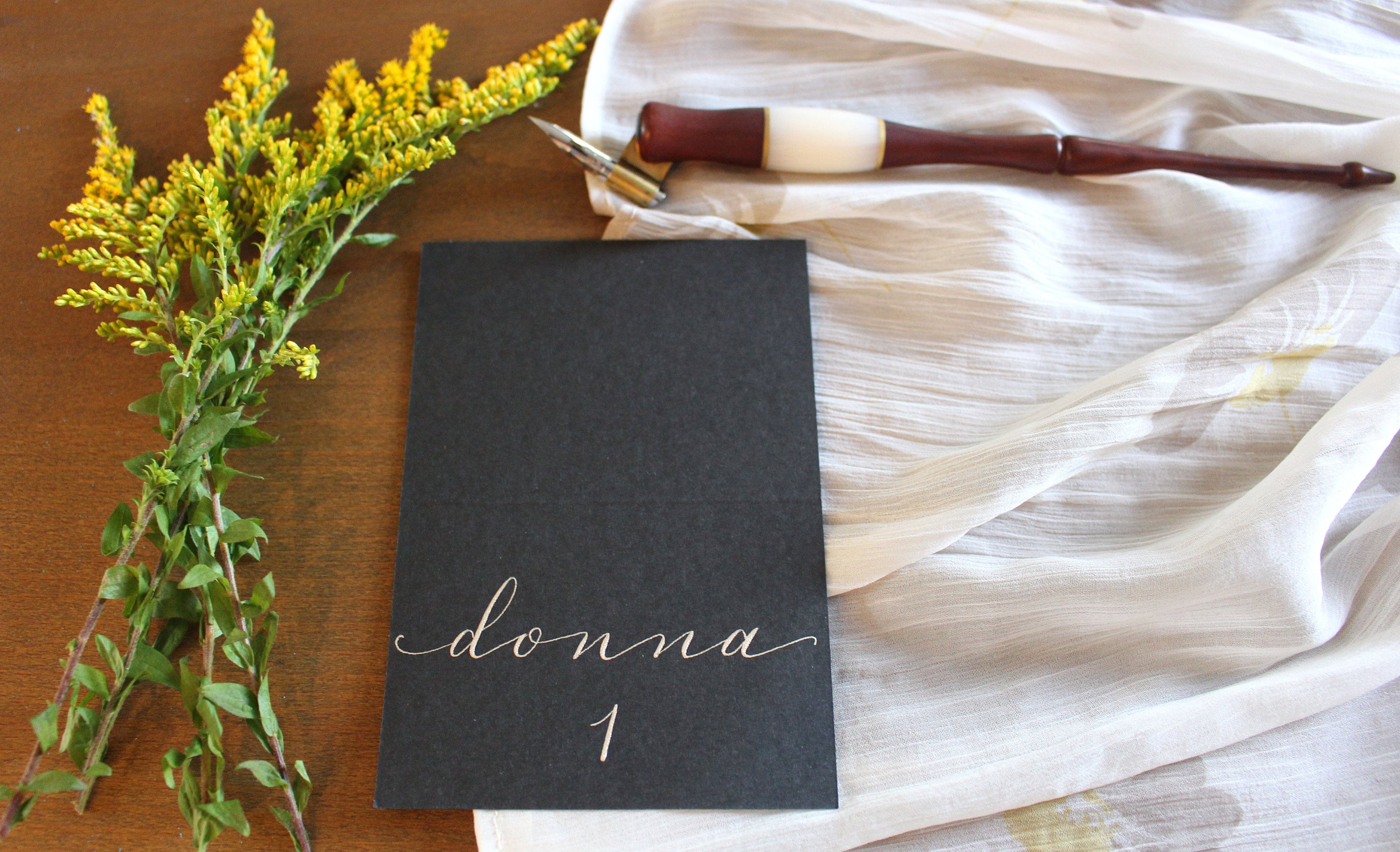 Custom Handwritten Modern Calligraphy Event/wedding Place - Etsy