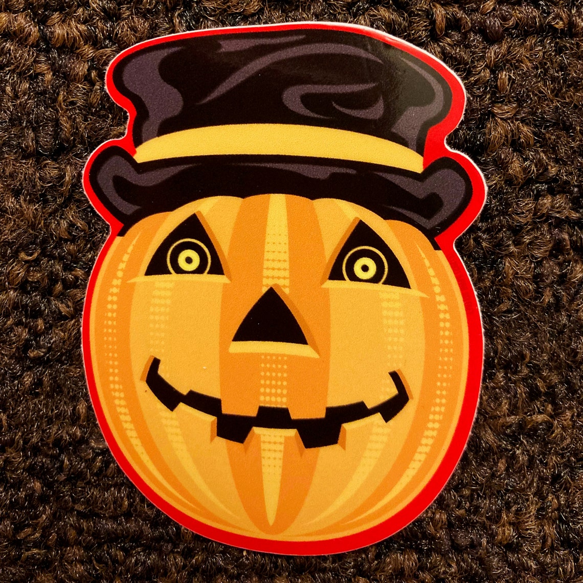 Retro Classic Halloween Mask Sticker Set of 6 • the Season of the Witch ...