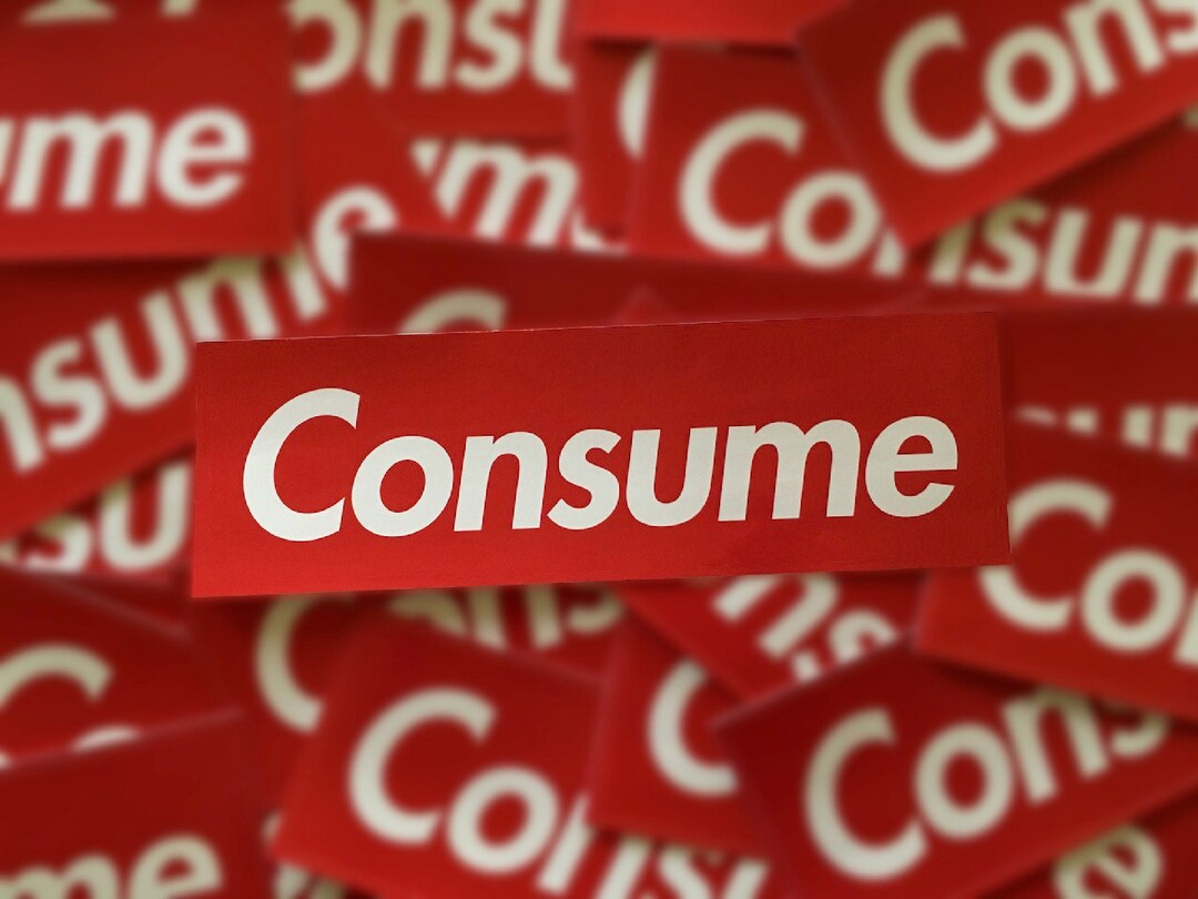CONSUME: Ironic Bumper Sticker Mocks Our Capitalistic Culture! - Etsy