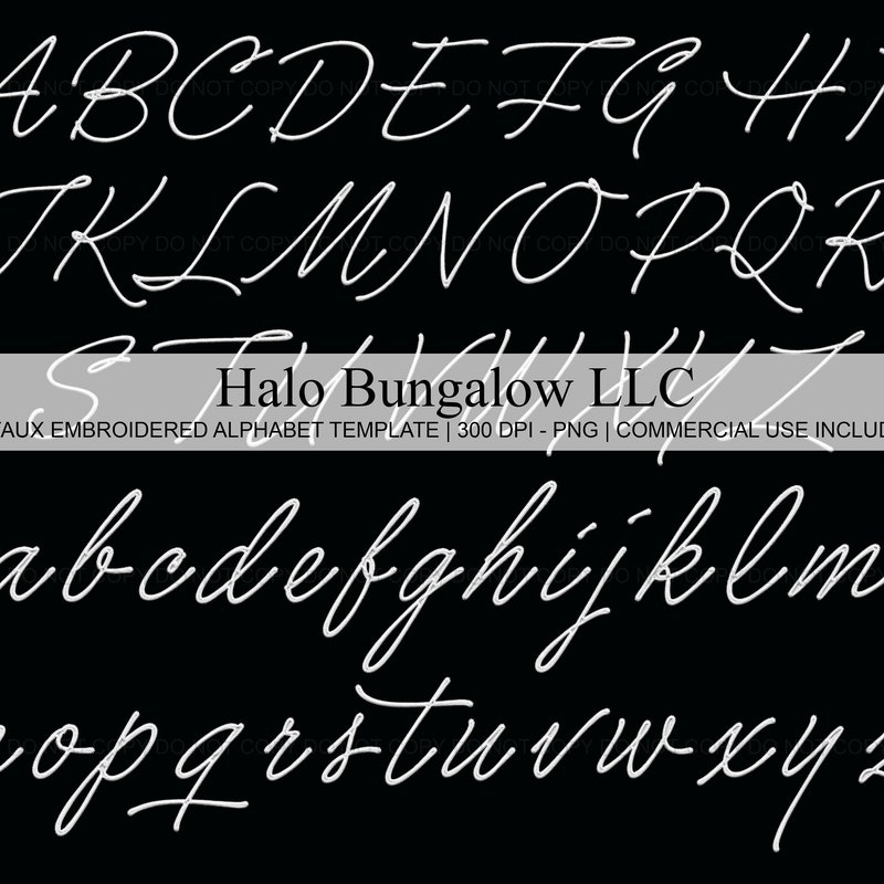 Script Letters - Etsy