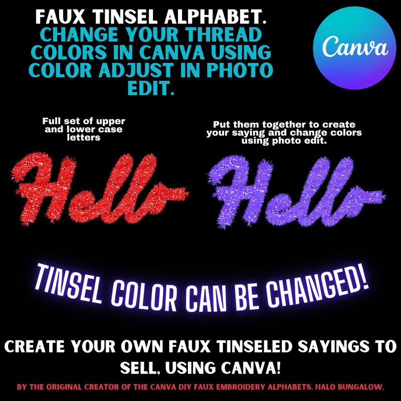 Tinsel - Etsy