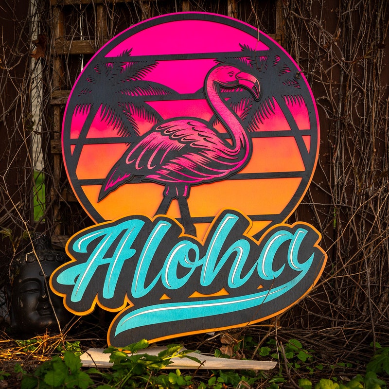 Aloha Neon Sign - Etsy