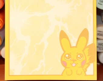 Pikachu Notepad - Etsy