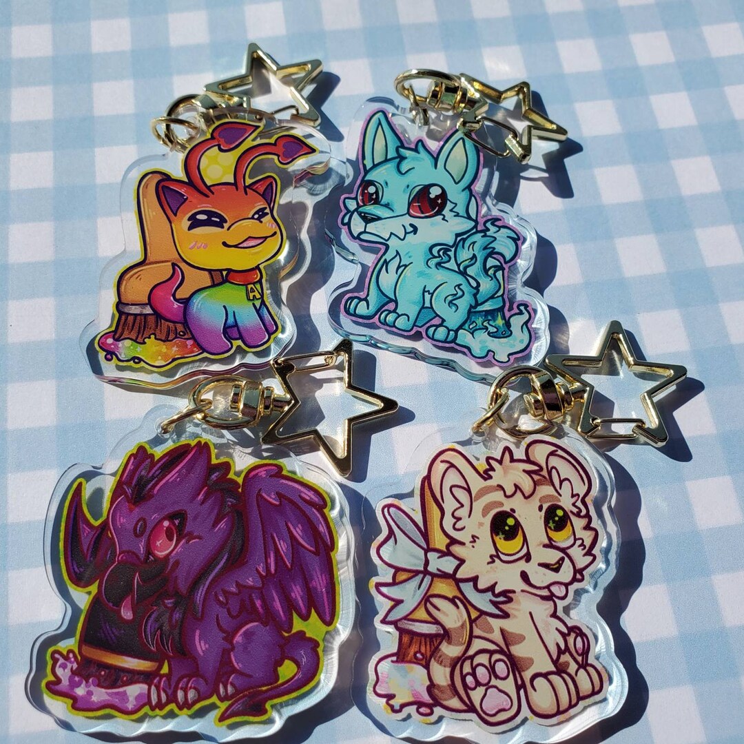 Neopet Keychain - Etsy
