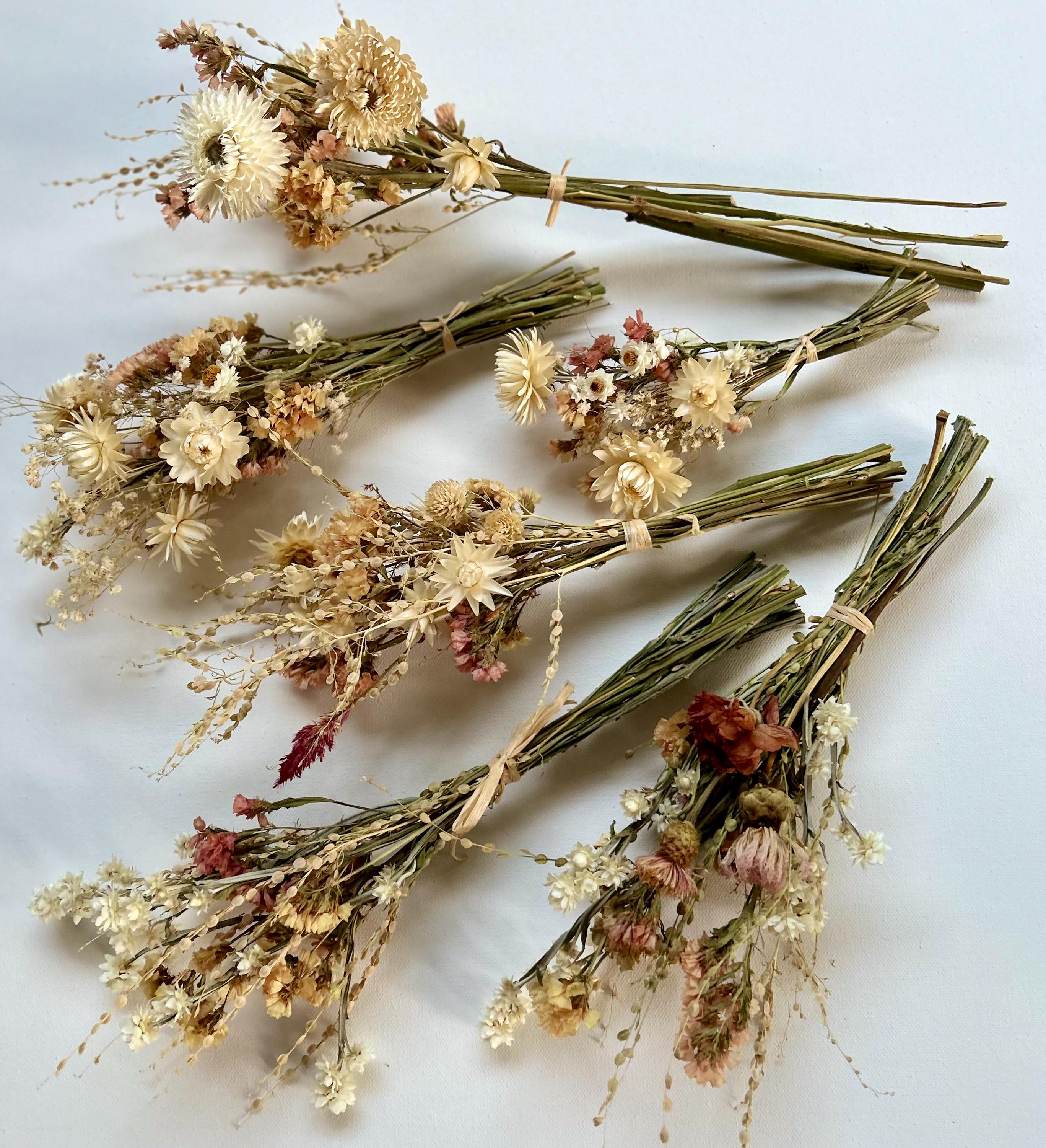 Dried Flower Bouquet Collection - Etsy