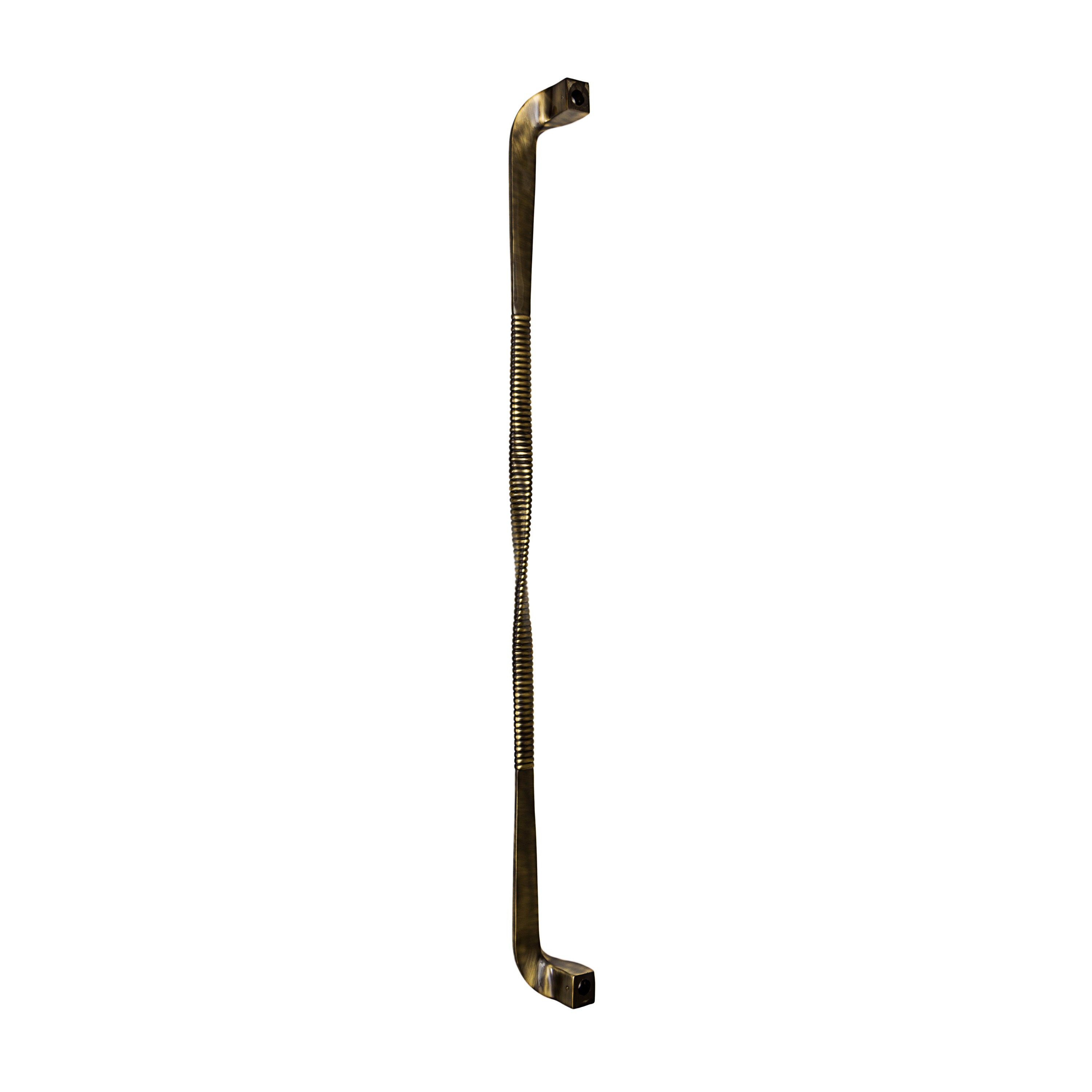 Long Front Door Handle Pull for Home Decor in 24" & 48", Twisted Ribbed ...
