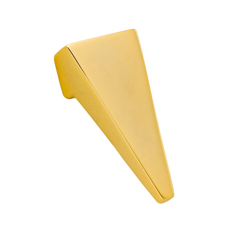 Antique Brass Cabinet Knobs, Triangle Cabinet Pull for Home Decor ...