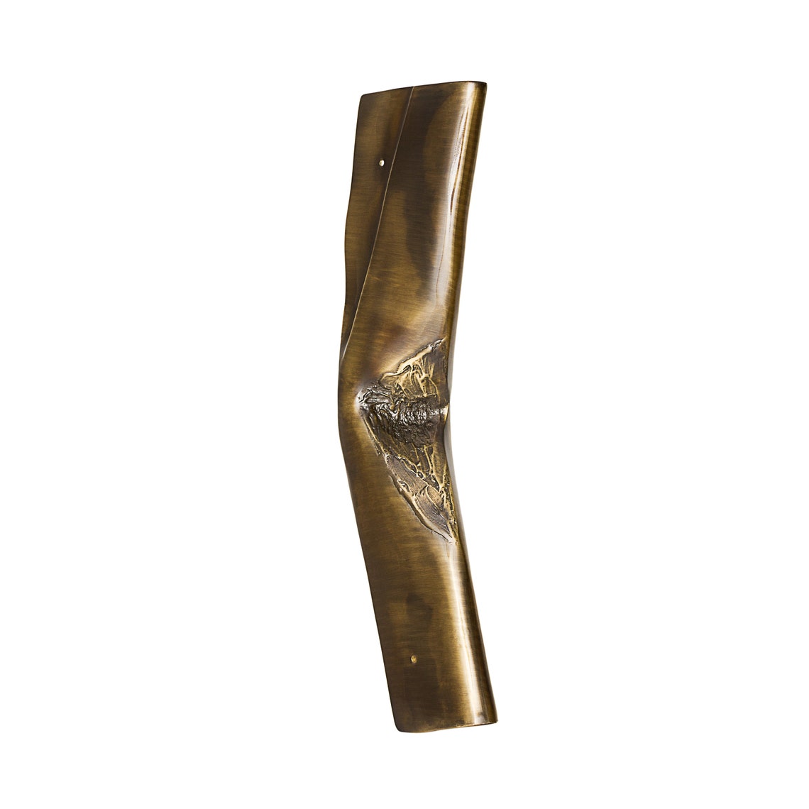 Solid Brass Textured Door Handle Pull, Abstract Bronze Finish (18") - Etsy