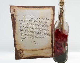 Message in a Bottle - Etsy