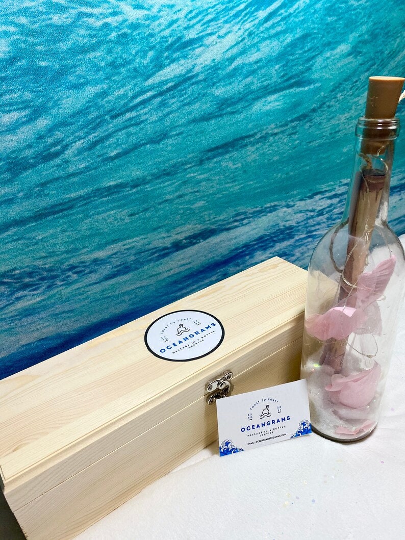 Congratulations Gift Message in a Bottle Gift Heartfelt Congratulations ...