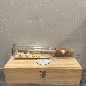 Just Because Gift Message in a Bottle Gift Personalized Surprise ...
