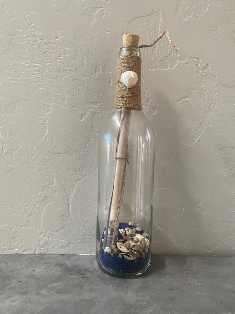 Personalized Message in a Bottle Gift, Custom Love Letter - Etsy