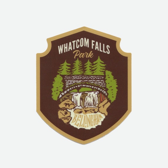 Whatcom Falls Sticker - Etsy