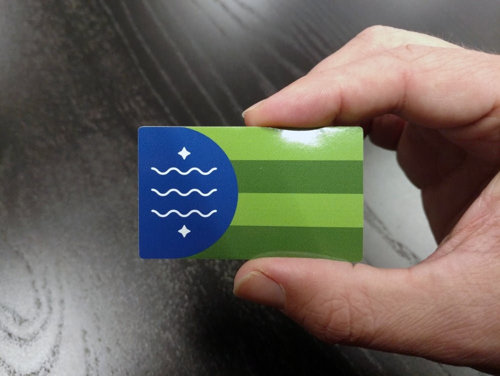 Bellingham Flag Mini Sticker 5-pack - Etsy