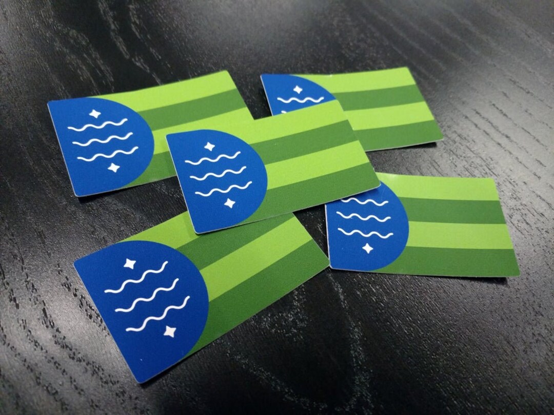 Bellingham Flag Mini Sticker 5-pack - Etsy