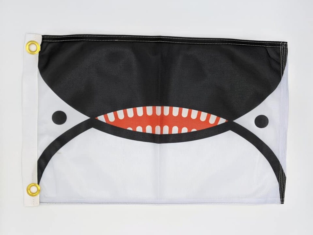 Baby Orca Face Flag of Seattle - Etsy