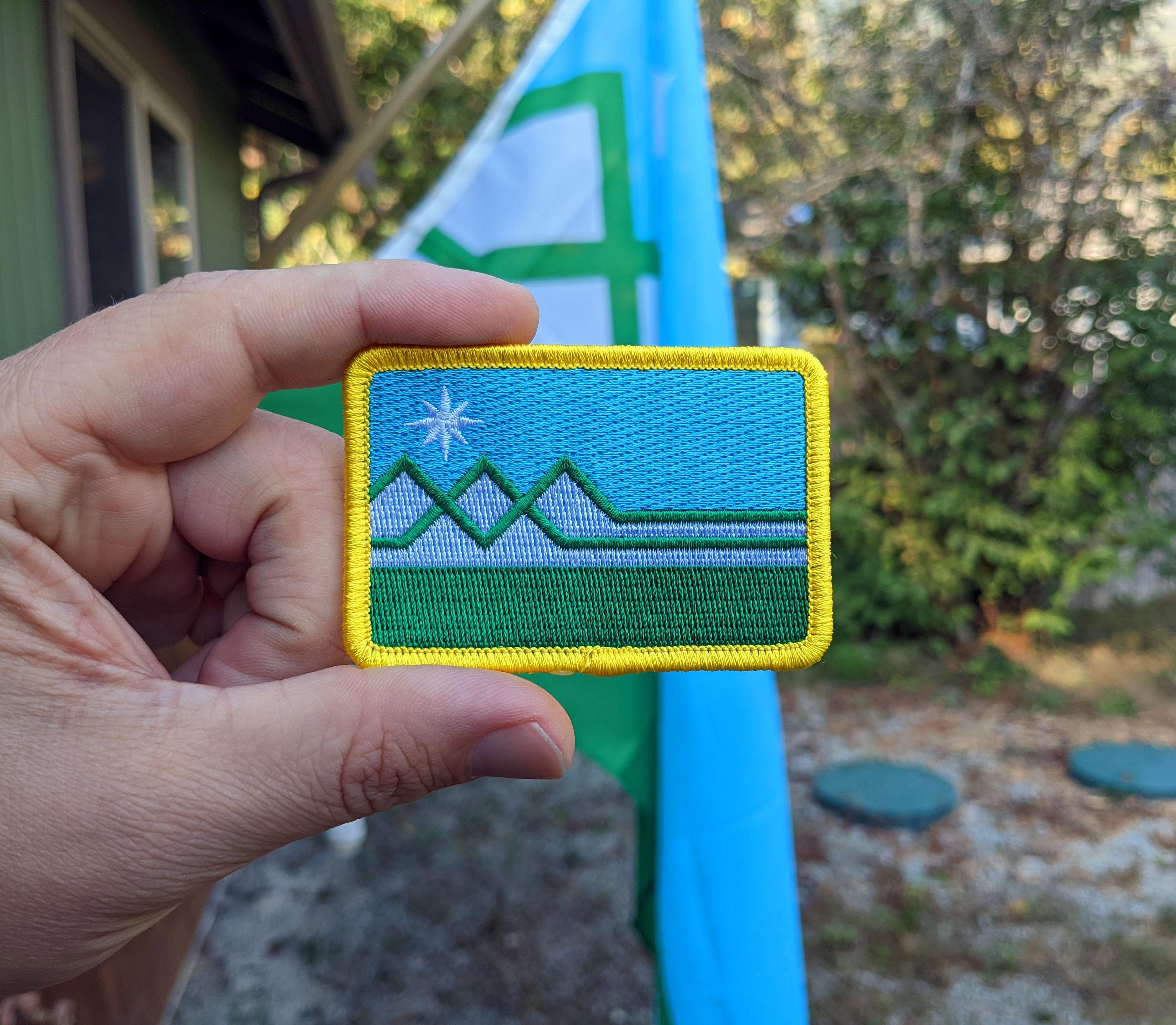 New Washington State Flag Patch - Etsy